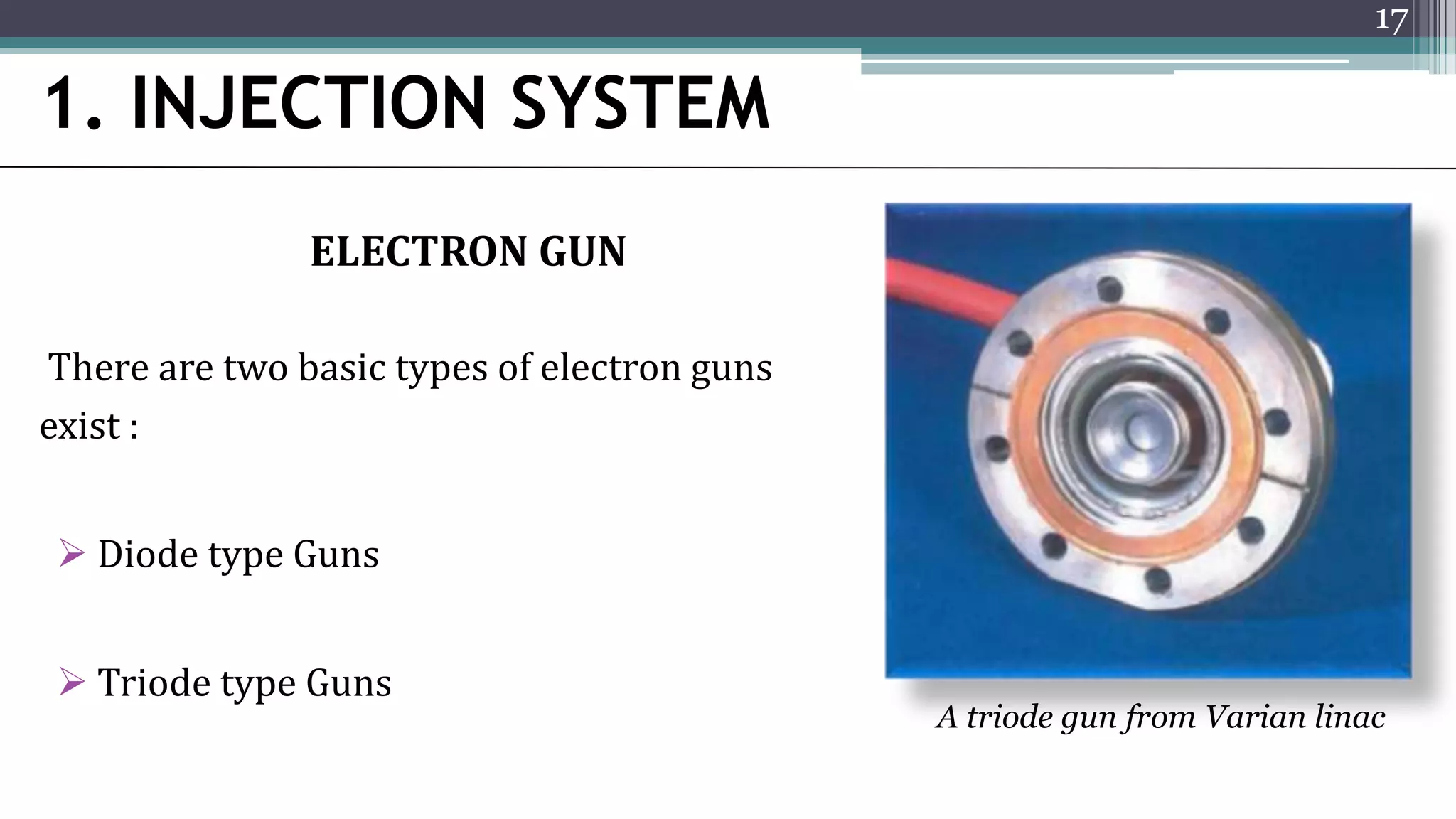Physics and Operation of Linear Accelerator | PPTX