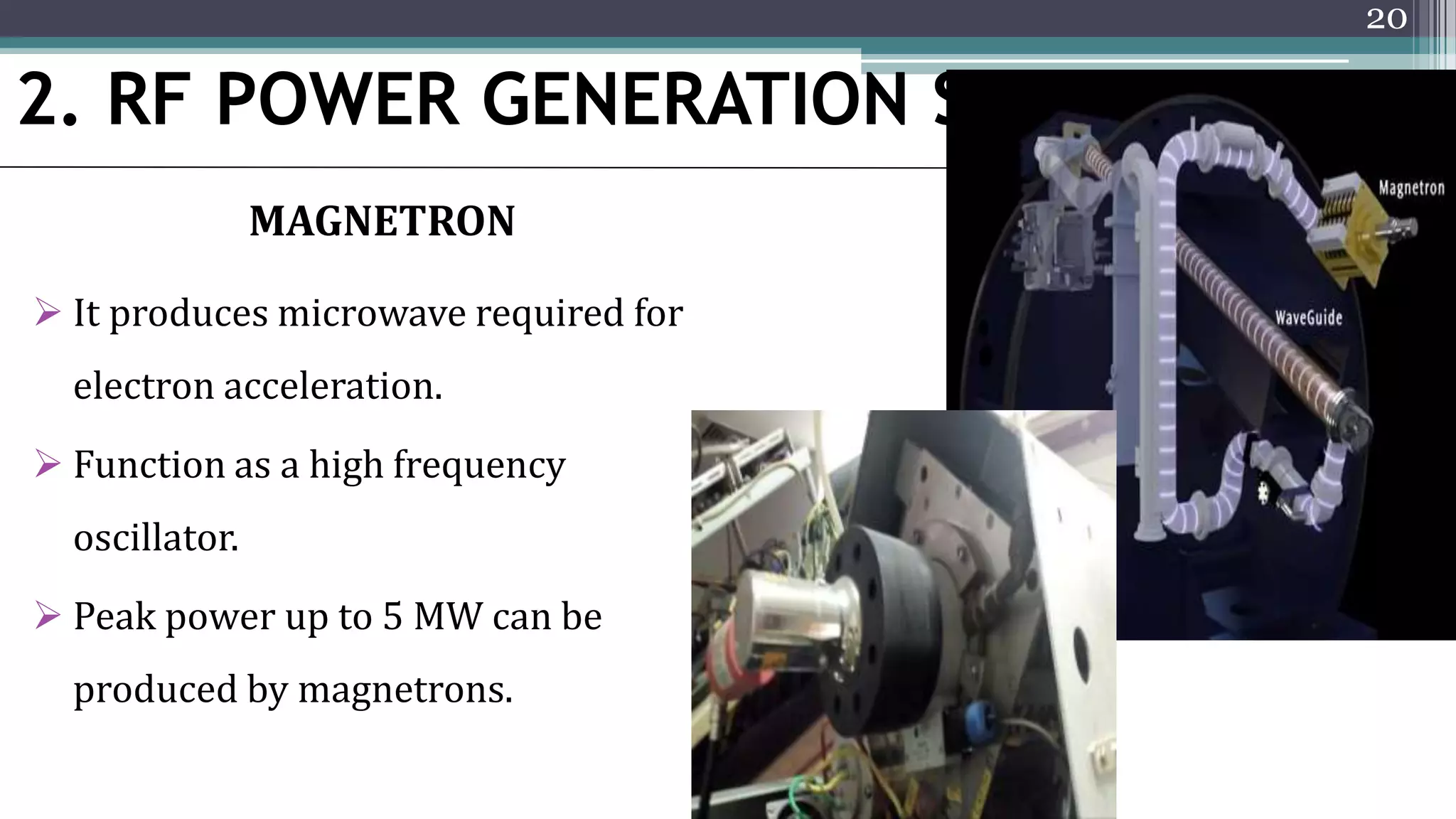 Physics and Operation of Linear Accelerator | PPTX