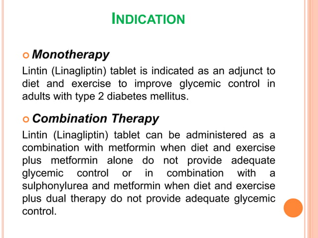 Linagliptin | PPT | Endocrine and Metabolic Diseases | Diseases and ...
