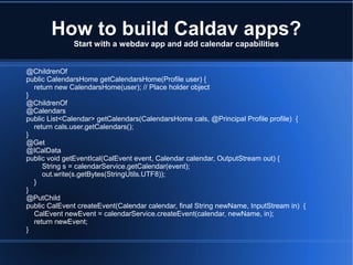 Milton Webdav Presentation for Linagora | PPT