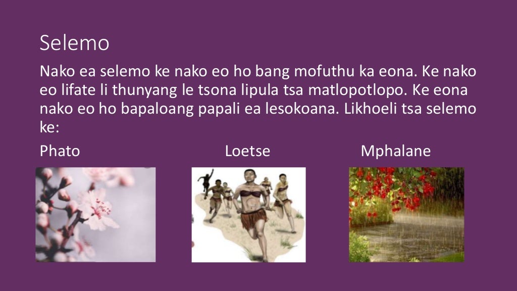 Linako tsa selemo Lesotho.pptx