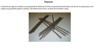 propiedades de los materiales | PPTX