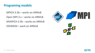HPC network stack on ARM - Linaro HPC Workshop 2018 | PPT