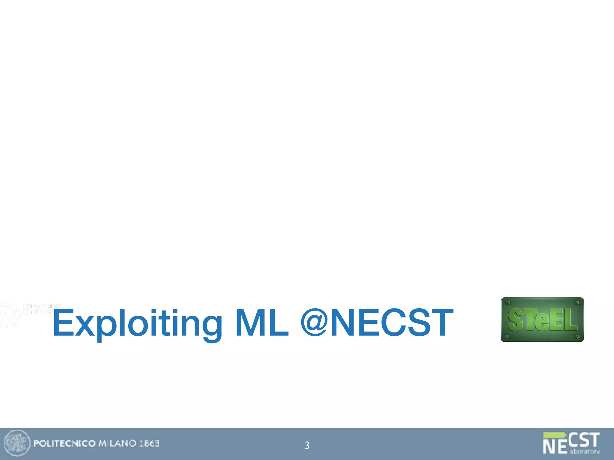 Machine Learning @NECST | PDF