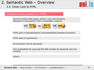 Semantic Web - Overview | PPT