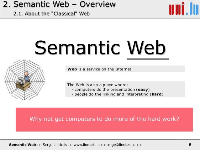 Semantic Web - Overview