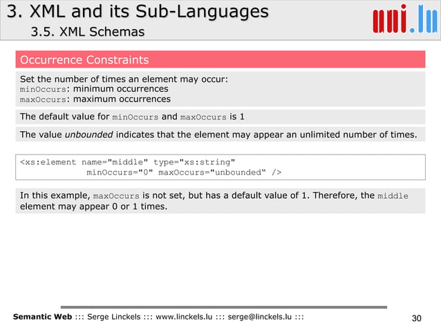 Semantic Web - XML and sublanguages | PPT