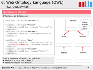 Semantic Web - OWL | PPT