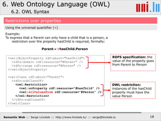 Semantic Web - OWL | PPT