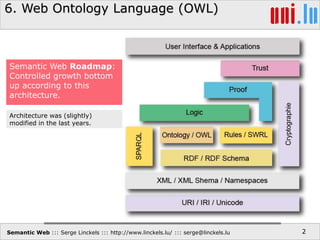 Semantic Web - OWL | PPT