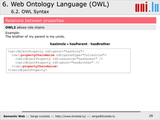Semantic Web - OWL | PPT