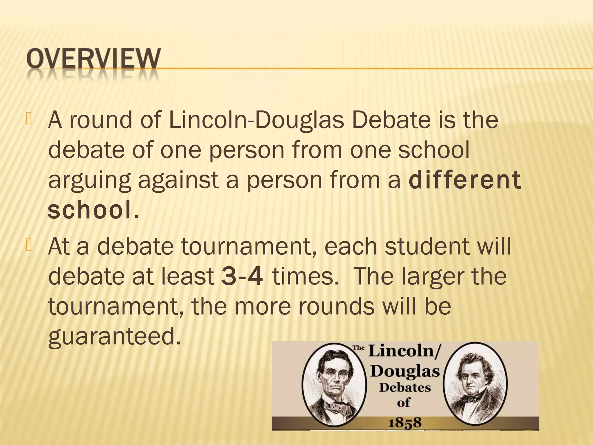 Lincoln douglas debate intro | PPT | Political Issues & policy | Politics