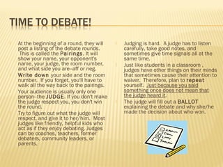 Lincoln douglas debate intro | PPT