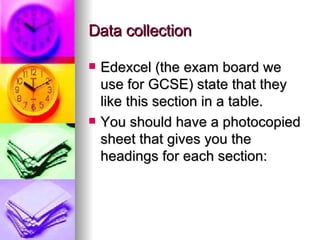 Lincoln Field Study Data Collection | PPT