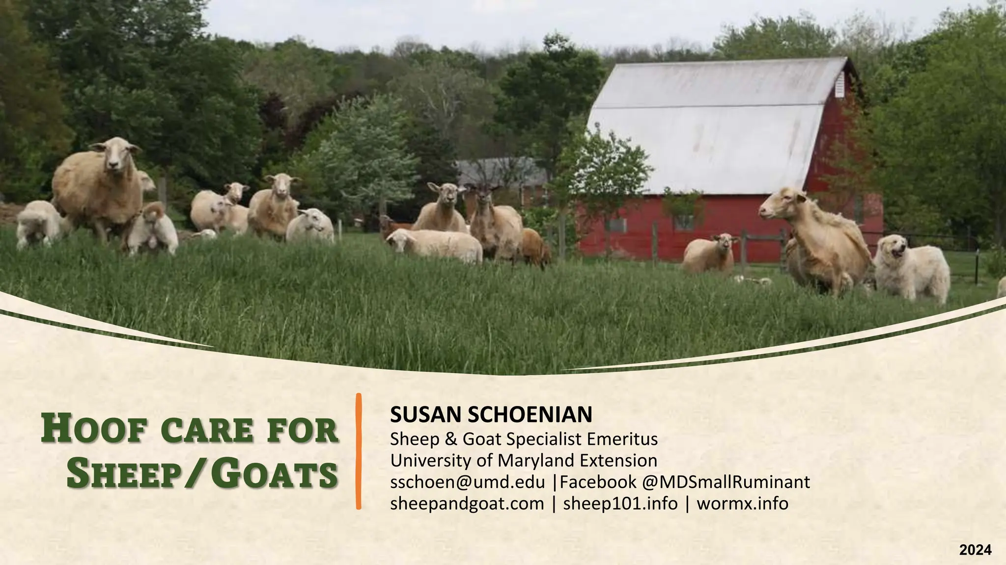 Hoof Care of Sheep/Goats | PPTX
