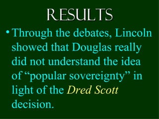 Lincoln douglas debates | PPT