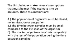 Lincoln Index | PDF