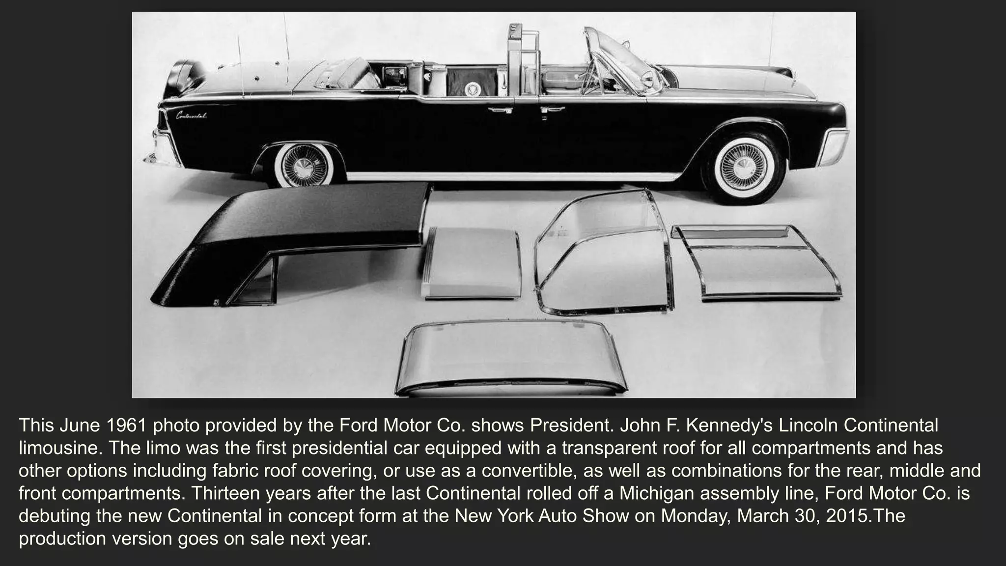 Lincoln Continental Through The Years | PPSX