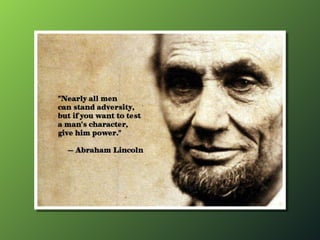 Lincoln quotes | PPT | Physics | Science