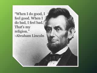 Lincoln quotes | PPT | Physics | Science