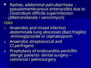 LINCOSAMIDE ANTIBIOTICS and its pharmacology.ppt