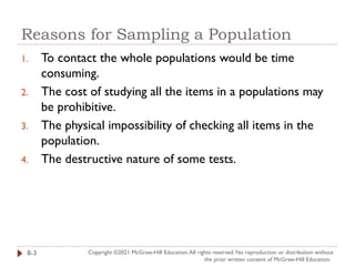 Lind_18e_Chap008_PPT sampling, sampling methods and cebtral limit theory | PPTX