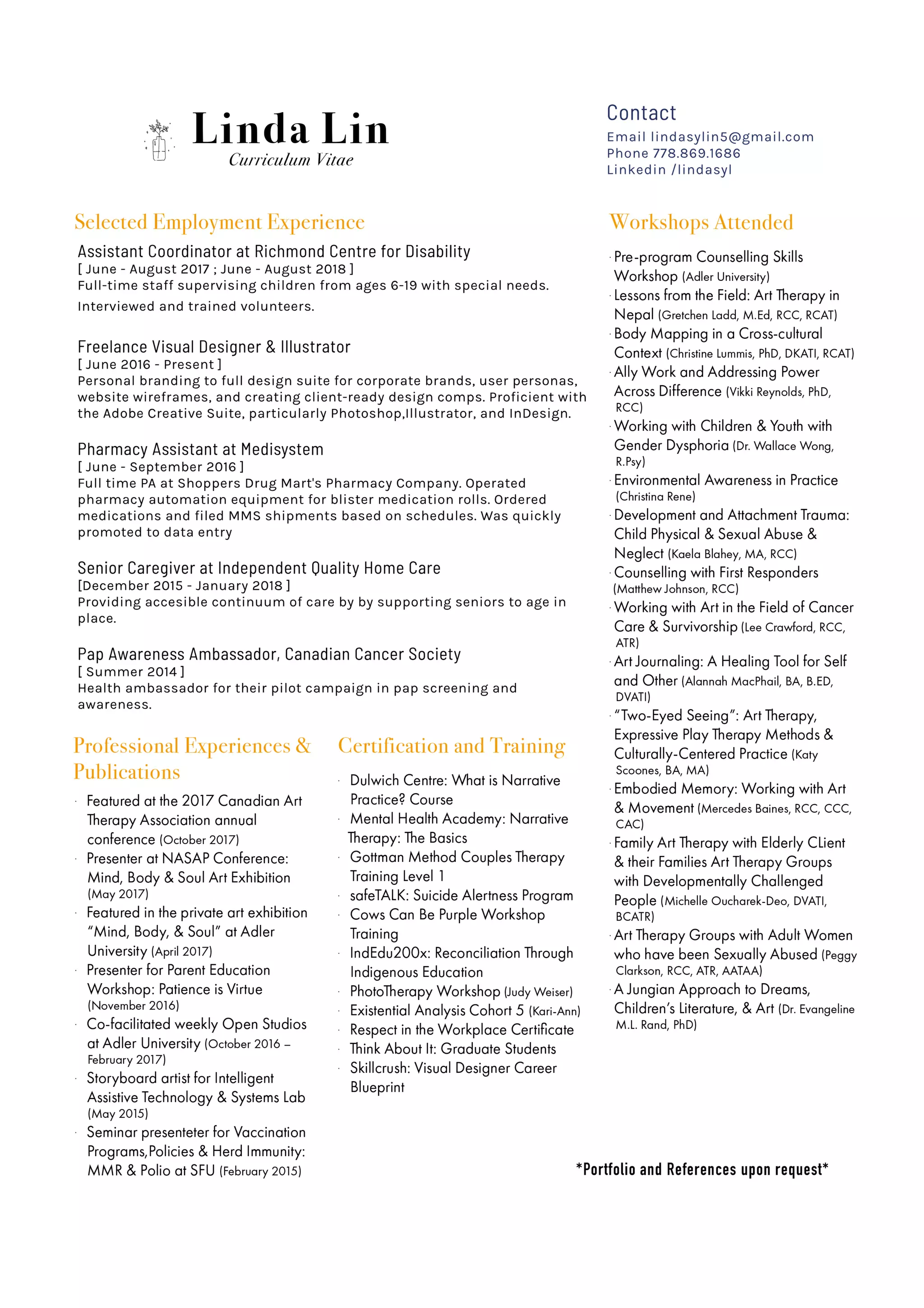 Linda-cv | PDF