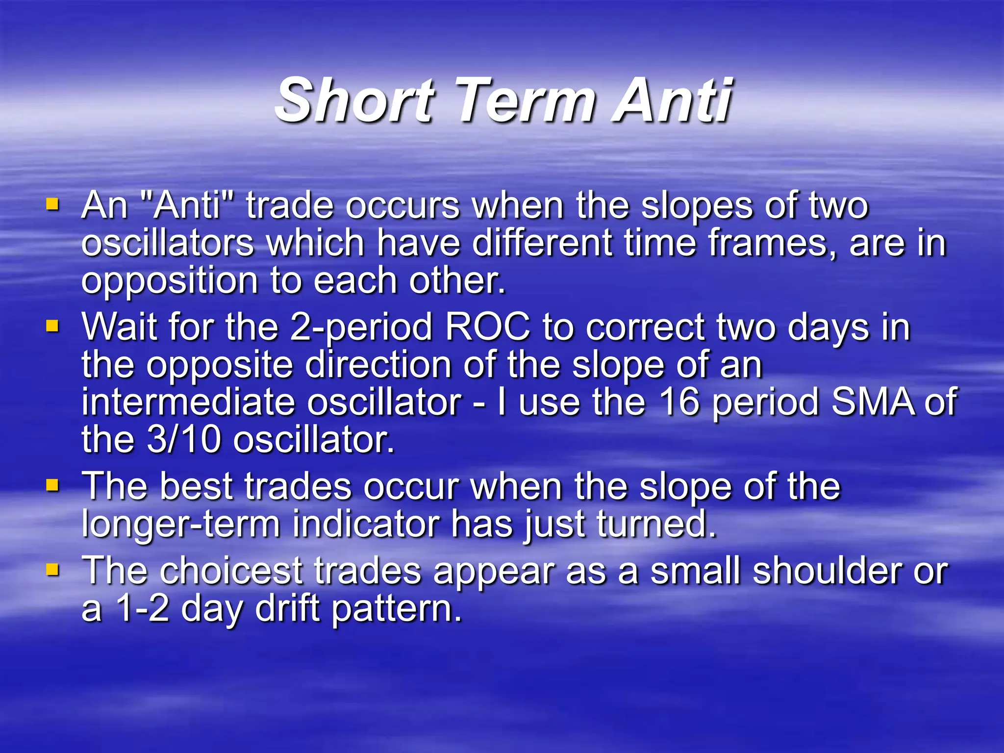 Linda Bradford Raschke - The Taylor Trading Technique.ppt