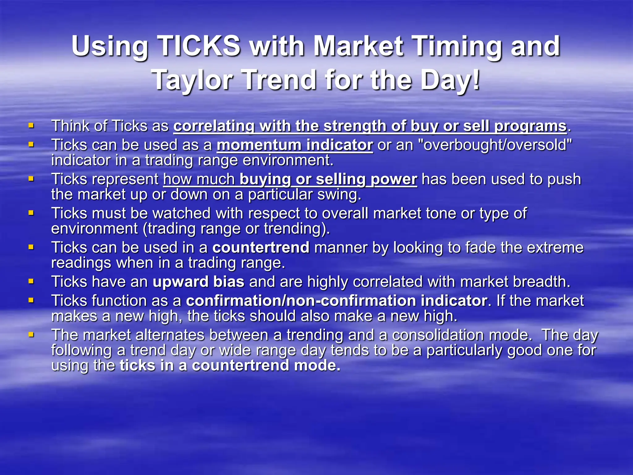 Linda Bradford Raschke - The Taylor Trading Technique.ppt