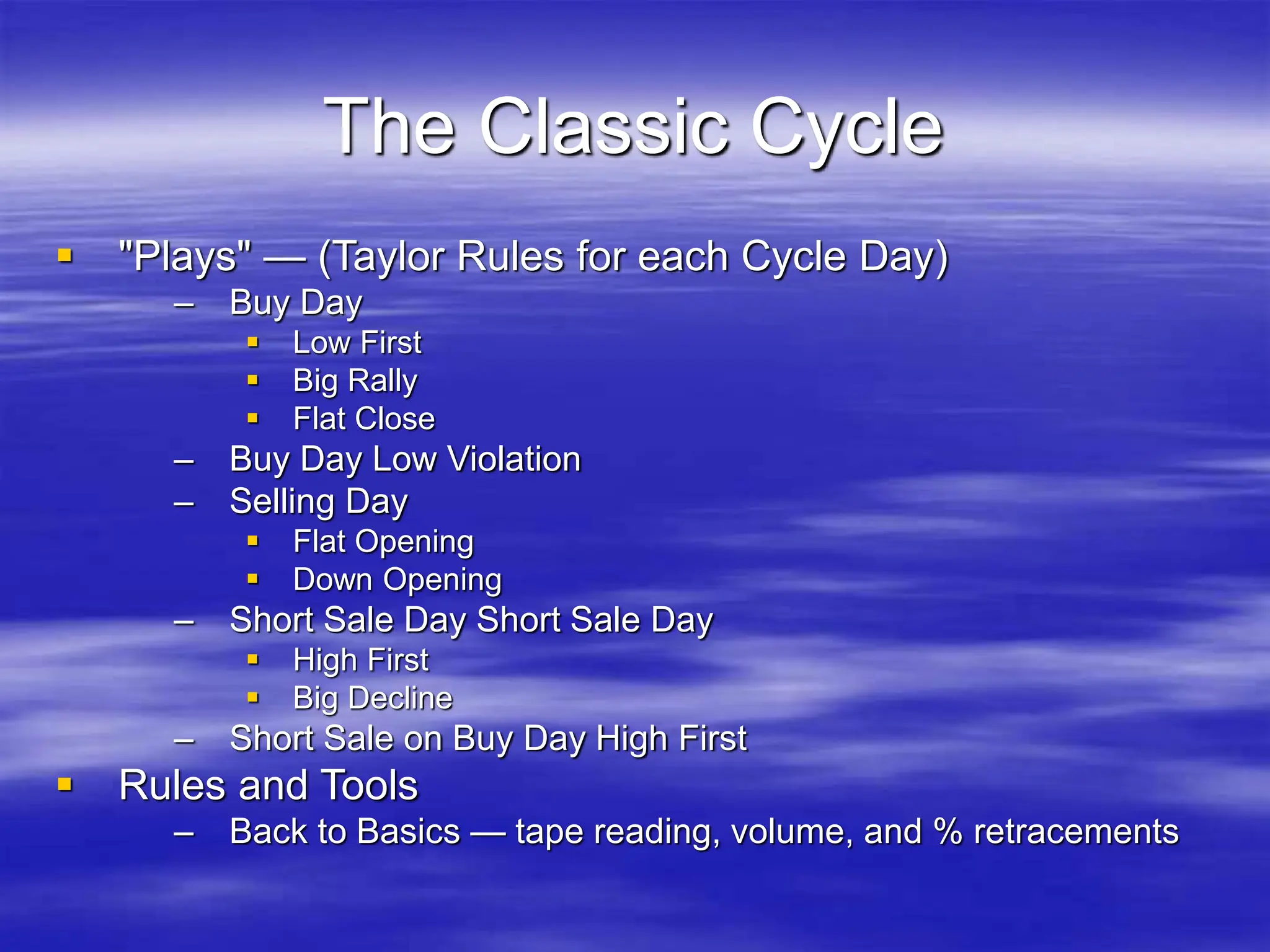 Linda Bradford Raschke - The Taylor Trading Technique.ppt
