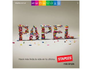 Linda! - Staples Argentina marketing campaign - 2012 | PPTX