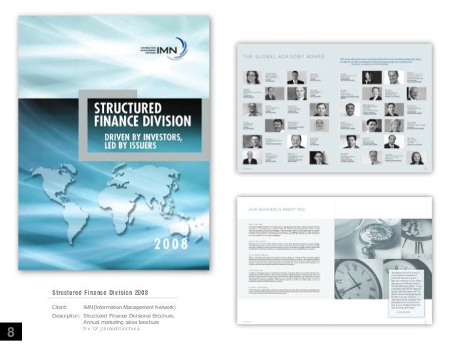 FINANCIAL & CORPORATE COLLATERAL > portfolio // Linda C. Modica | PPT