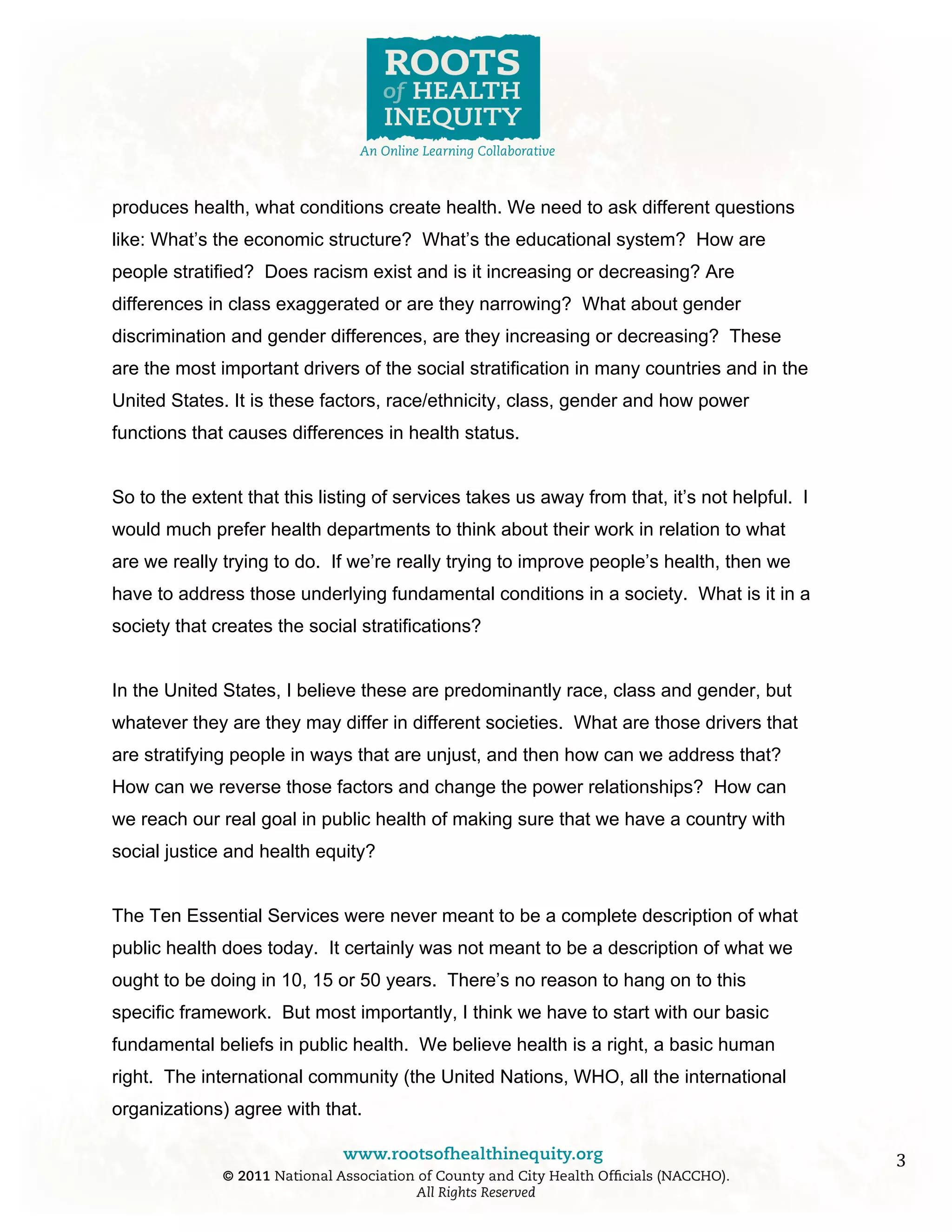 Linda Rae Murray Voices From The Field transcript | PDF