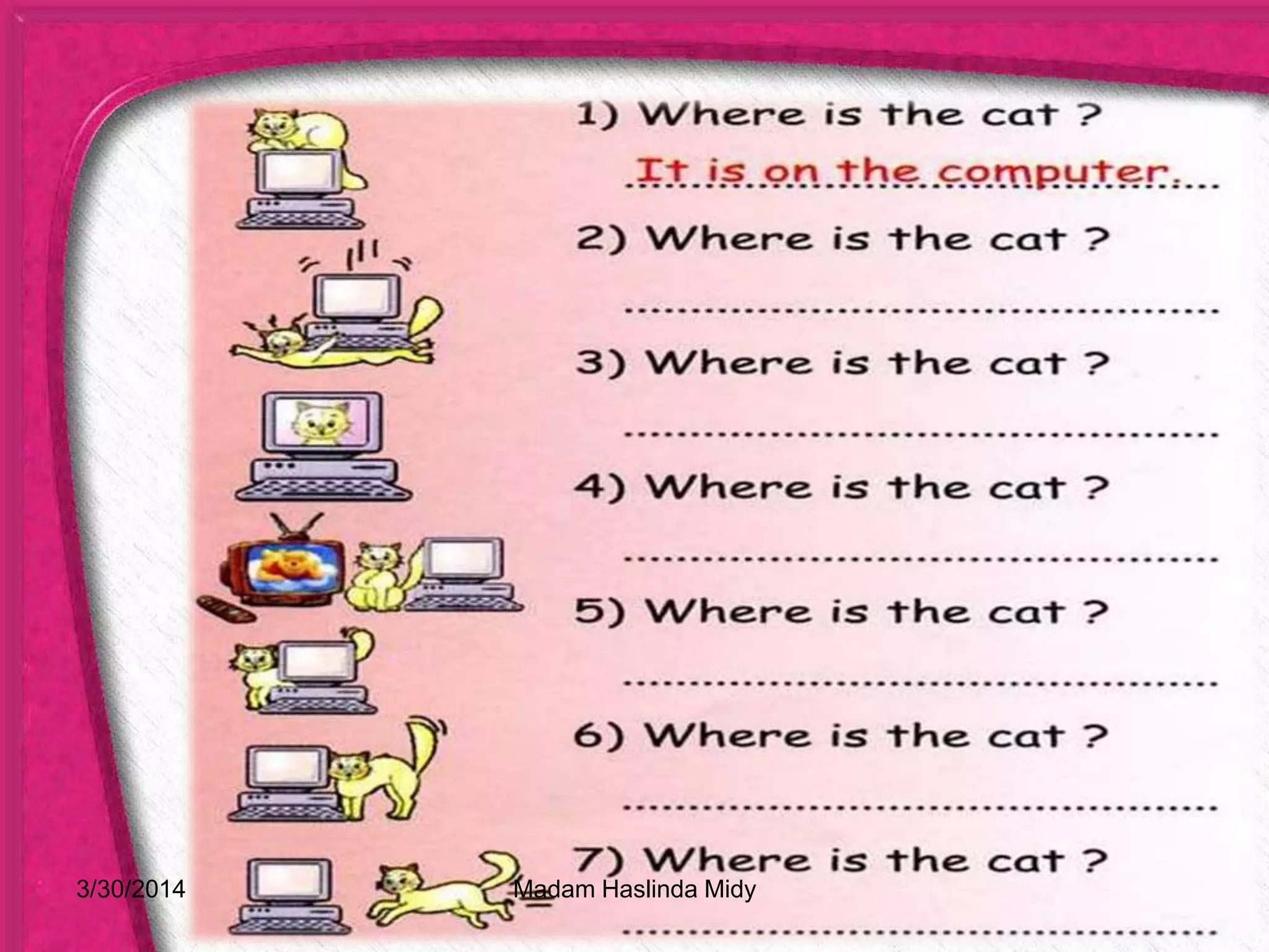 Preposition for Year 6 | PPT