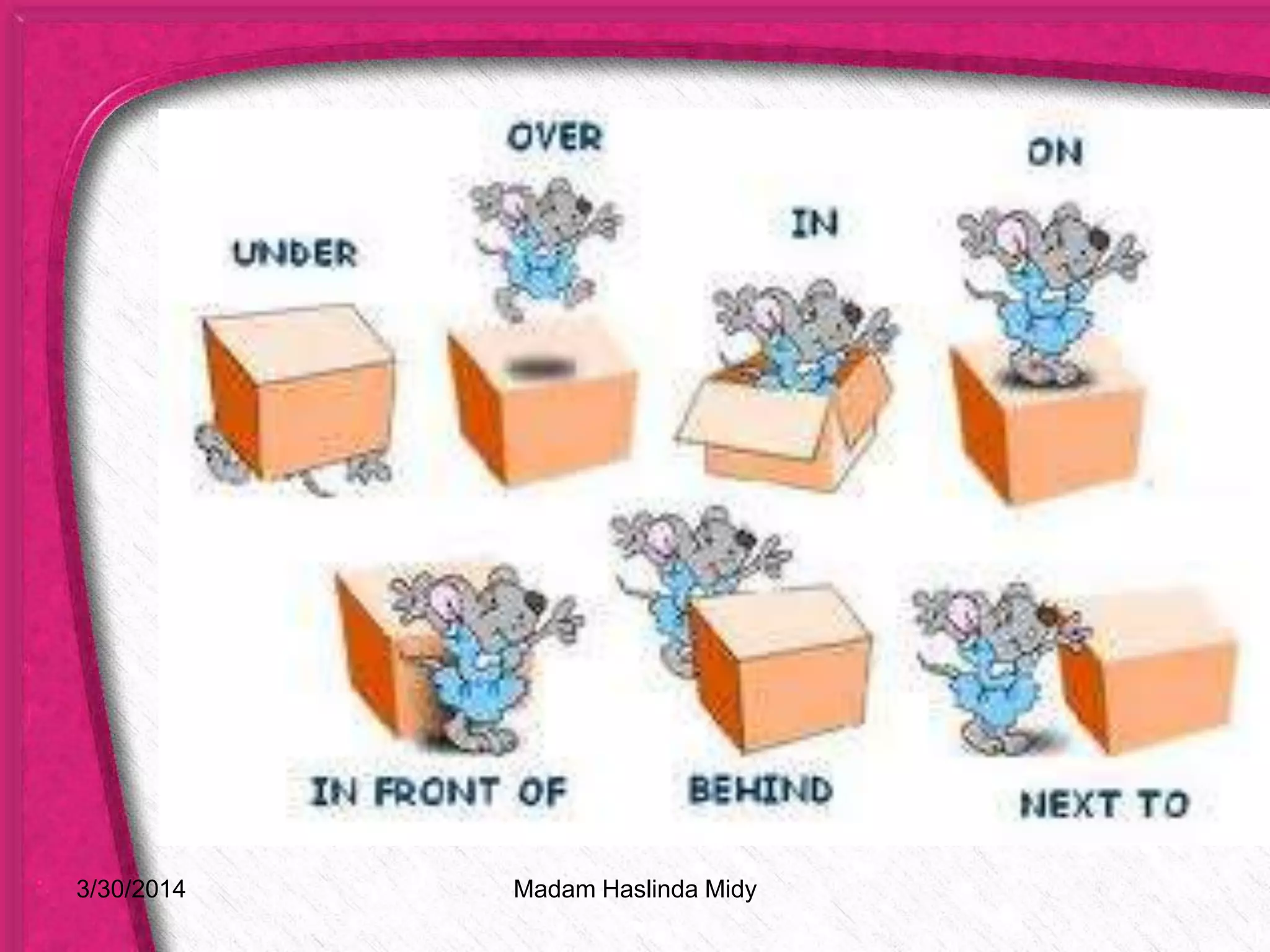 Preposition for Year 6 | PPT