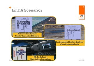 Linda (Linked Data Analytics) project general presentation | PPT