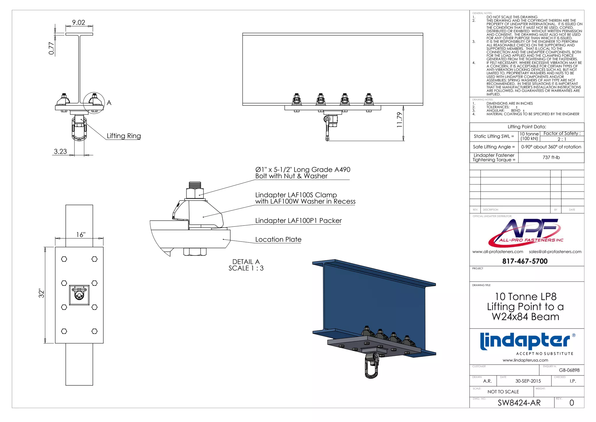 Lindapter Girder-Clamp connections portfolio | PDF