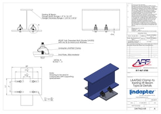 Lindapter Girder-Clamp connections portfolio | PDF