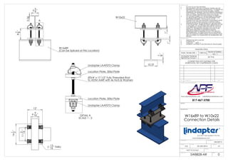 Lindapter Girder-Clamp connections portfolio | PDF