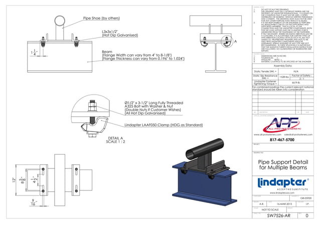 Lindapter Girder-Clamp connections portfolio | PDF