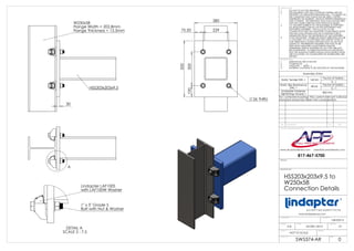 Lindapter Girder-Clamp connections portfolio | PDF