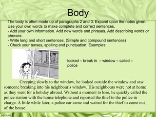 Note Expansion - Section C | PPT