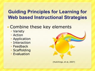 TCASE Web based Instructional Strategies | PPTX