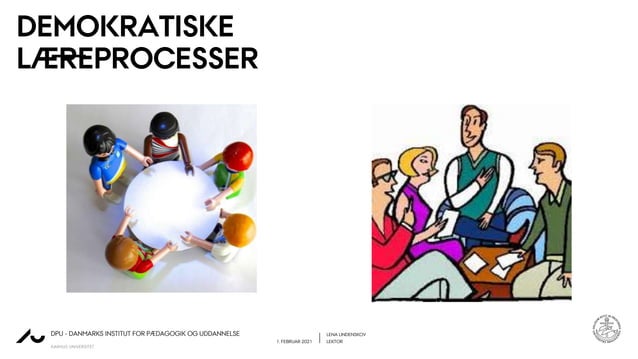 En Didaktisk Model for Demokrati og Matematikundervisning | PPT