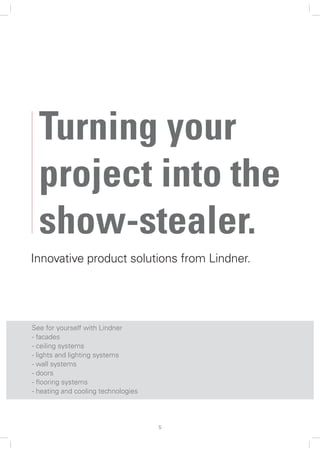 Lindner Products Eng | PDF