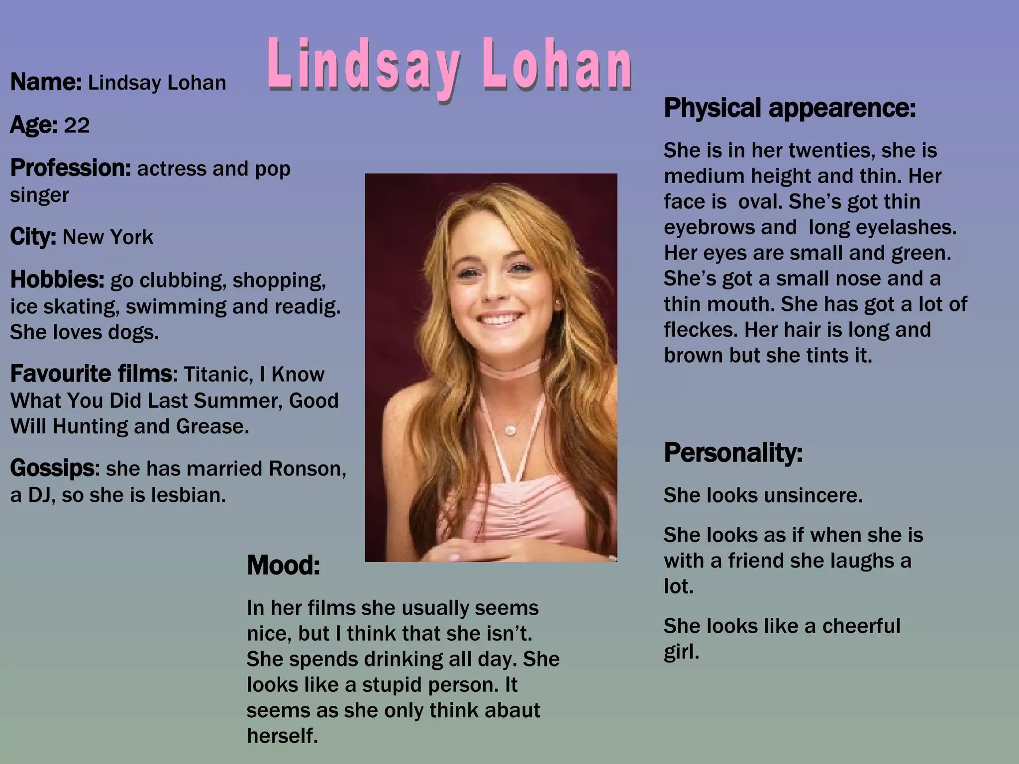 Lindsay Lohan | PPT