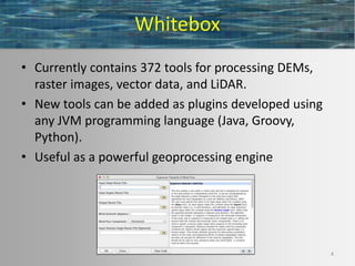 Whitebox GAT - an introduction by its developer | PPTX