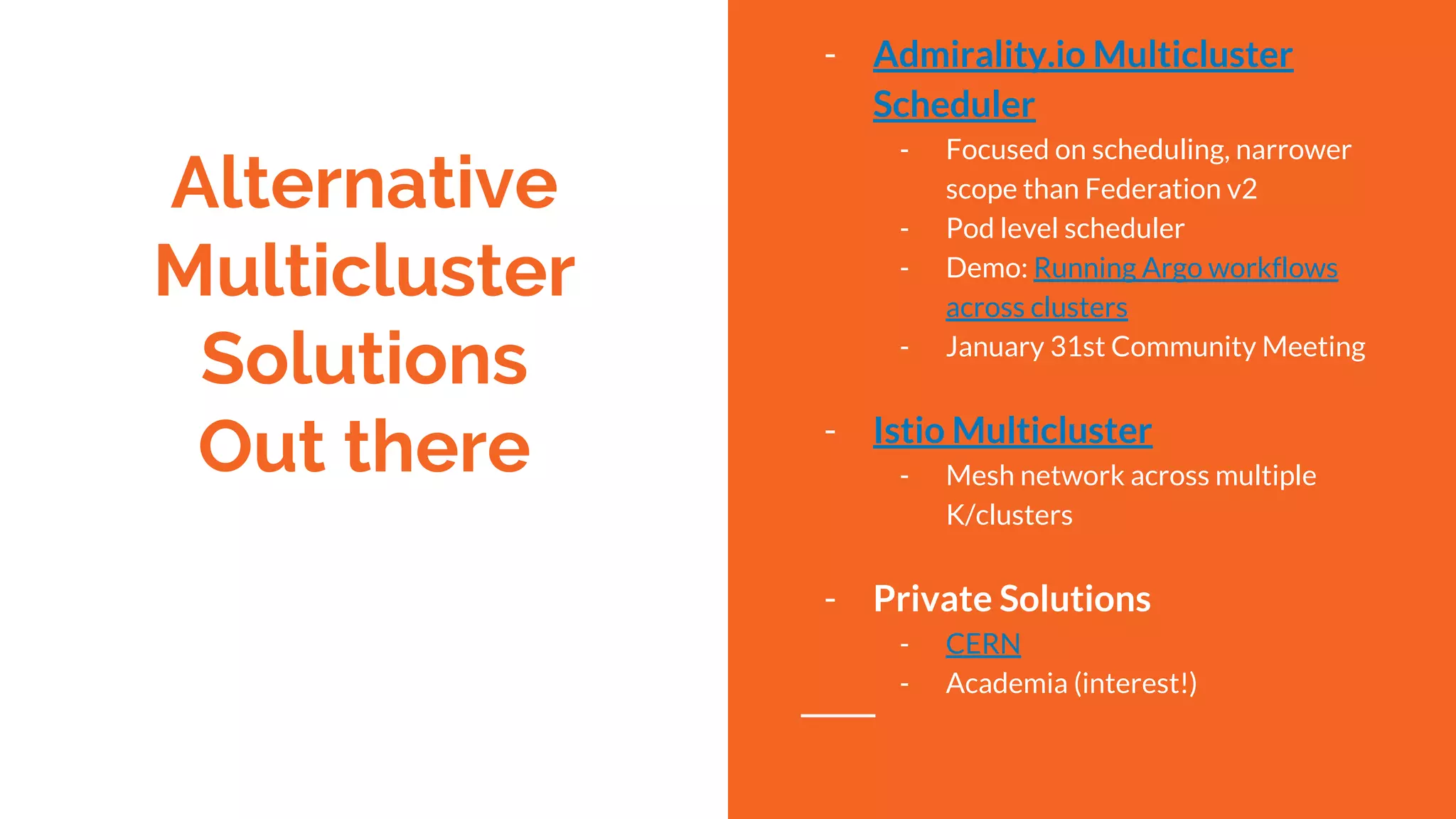 SIG Multicluster and the Path to Federation | PPT