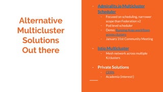 SIG Multicluster and the Path to Federation | PPT