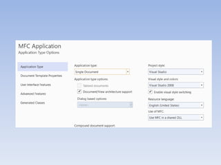 MFC Line | PPTX | Programming Languages | Computing